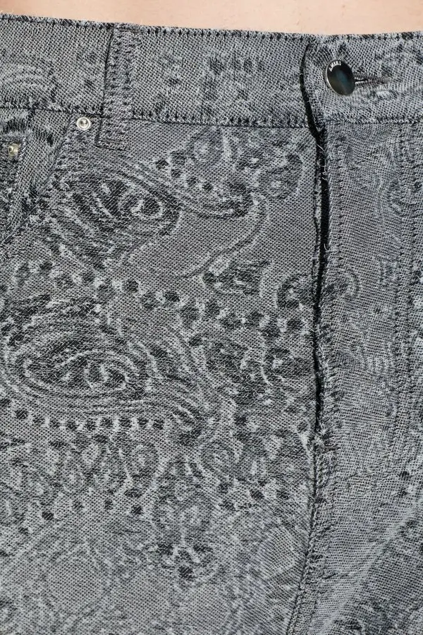 Amiri Paisley Patterned Jeans