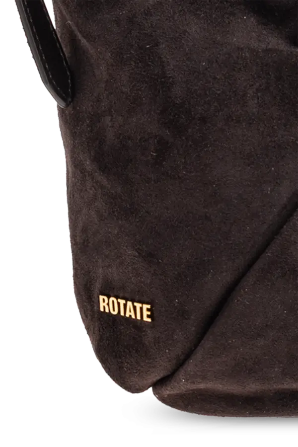 ROTATE BY BIRGER CHRISTENSEN Suede Shoulder Bag - Brown
