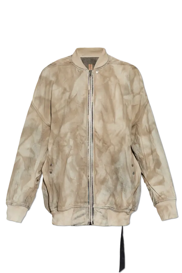 Rick Owens Oversized Denim Jacket - Beige