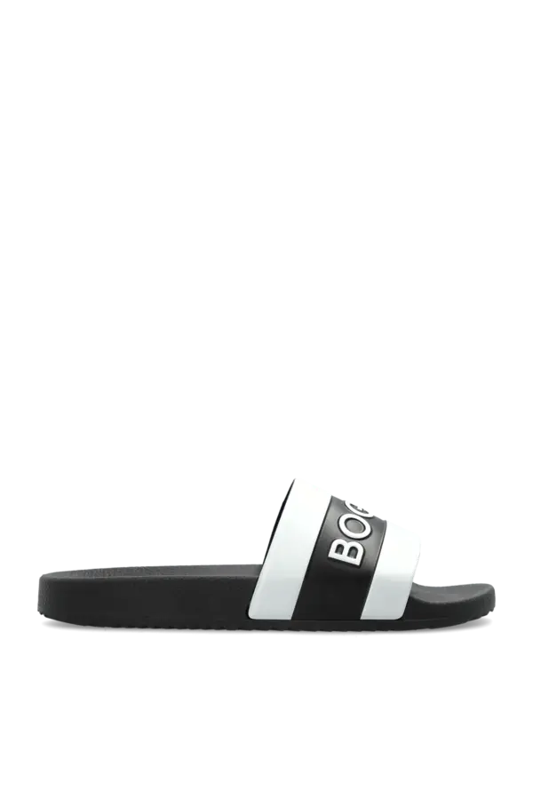 Bogner Belize Rubber Slides - Black