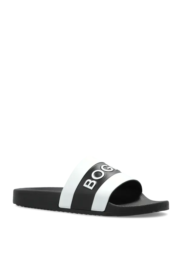 Bogner Belize Rubber Slides - Black