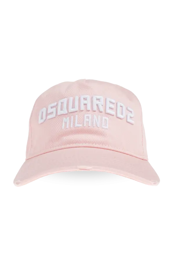 Dsquared2 Baseball Cap With Embroidered Logo - Pink