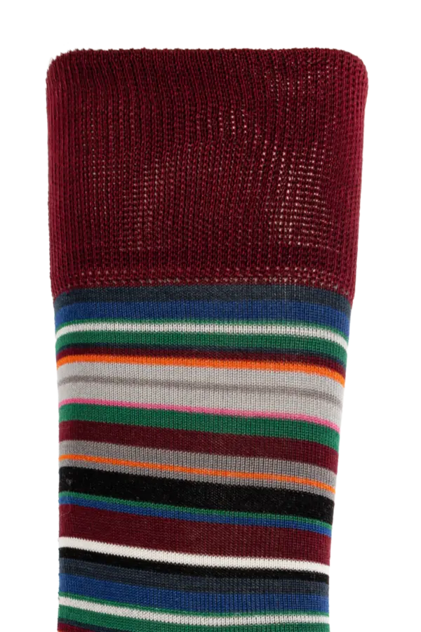Paul Smith Striped Mid-calf Socks