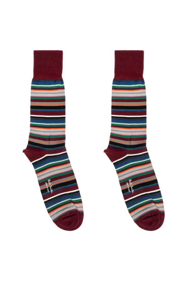 Paul Smith Striped Mid-calf Socks