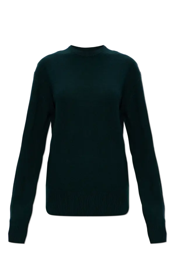 TOTEME Cashmere Crew Neck Sweater - Green