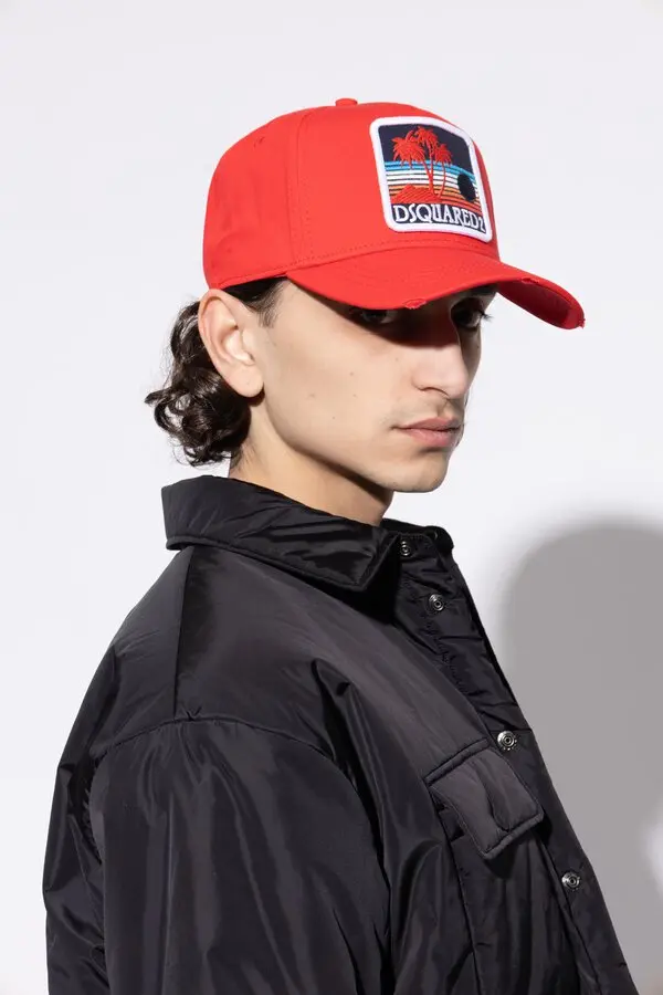 Dsquared2 Baseball Cap - Red