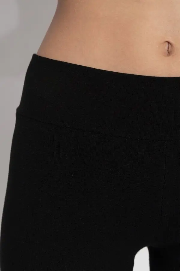 TOTEME Short Leggings - Black