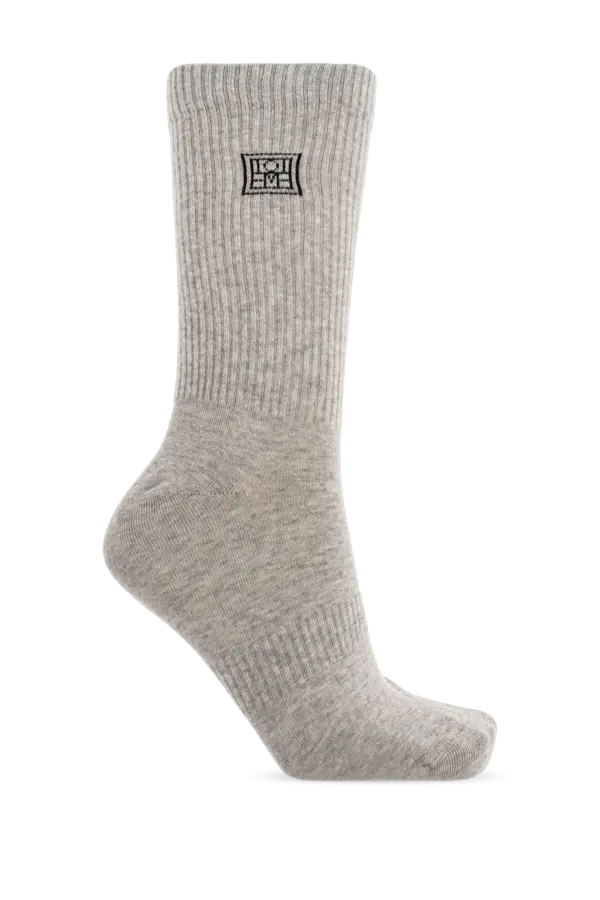 TOTEME Logo Two-pack Socks