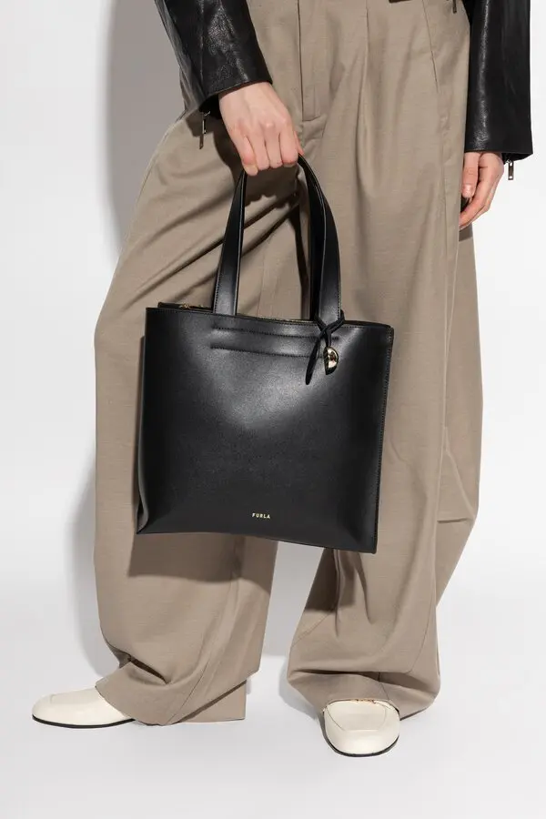 Furla Divide Medium Bag - Black