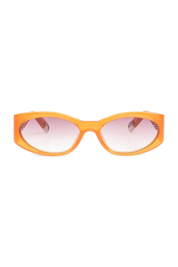 Jacquemus Elliptical Sunglasses - Orange
