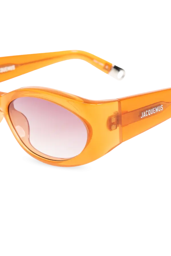Jacquemus Elliptical Sunglasses - Orange
