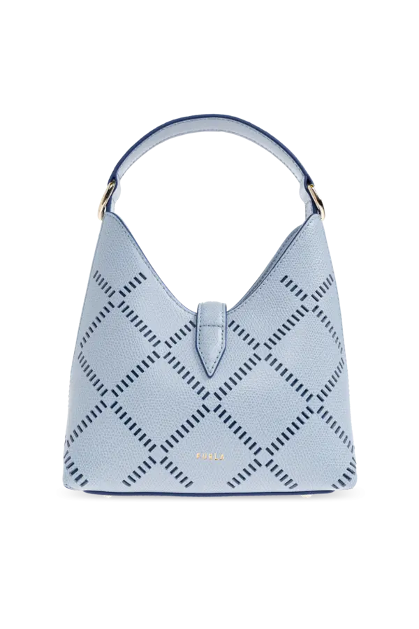 Furla Goccia Small Handbag - Light Blue
