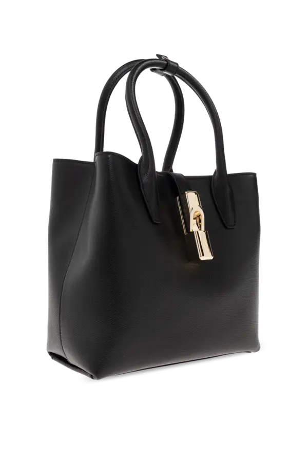 Furla Goccia Small Handbag - Black