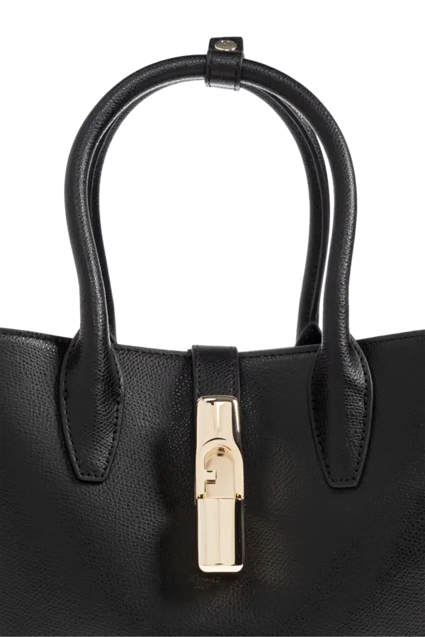 Furla Goccia Small Handbag - Black