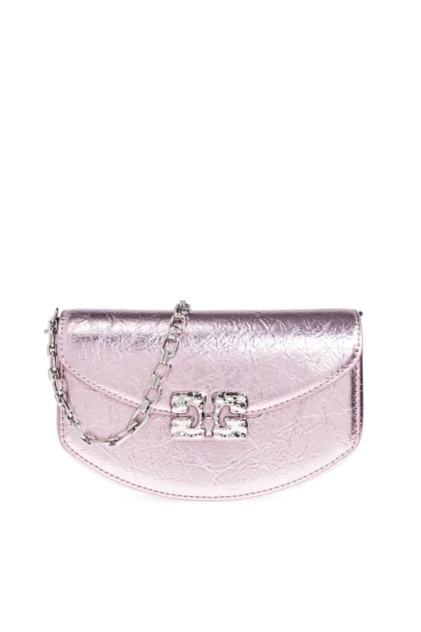 GANNI Wallet On A Chain ‘lulu - Pink