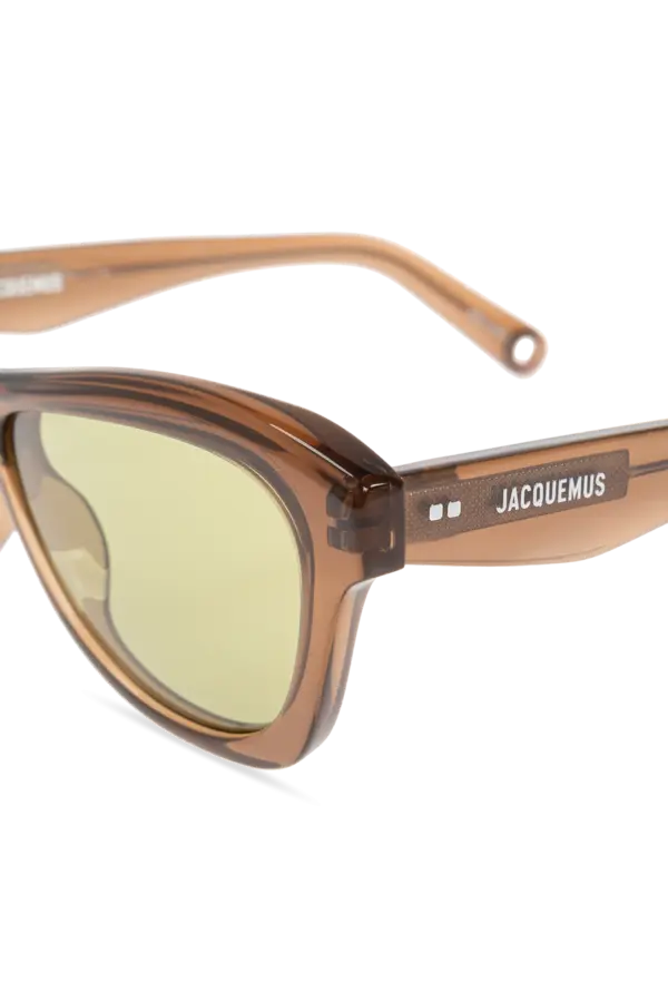 Jacquemus Acetate Frame Sunglasses - Brown