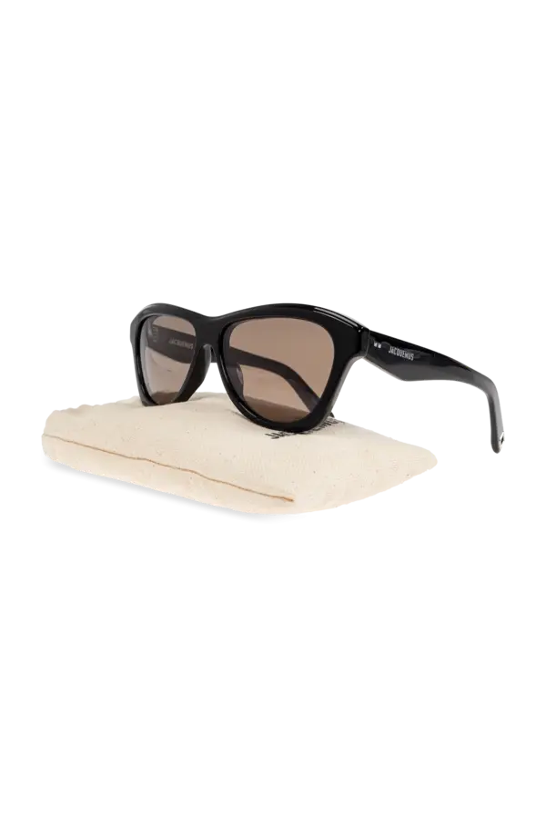 Jacquemus Cat Eye Sunglasses - Black