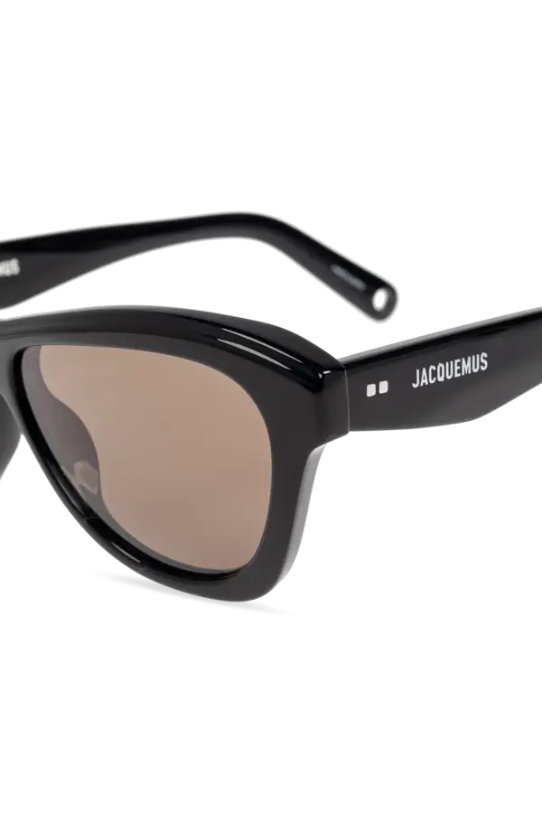 Jacquemus Cat Eye Sunglasses - Black