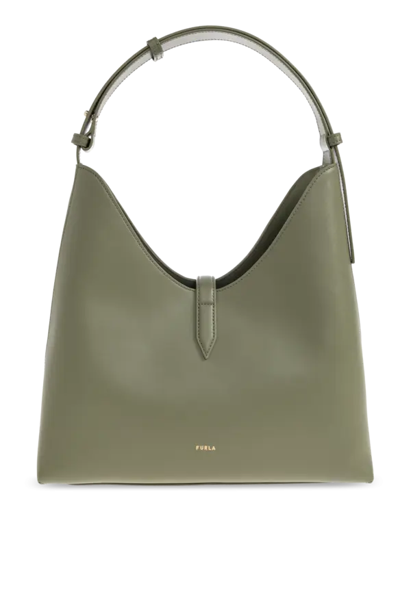 Furla Goccia Medium Shoulder Bag - Green