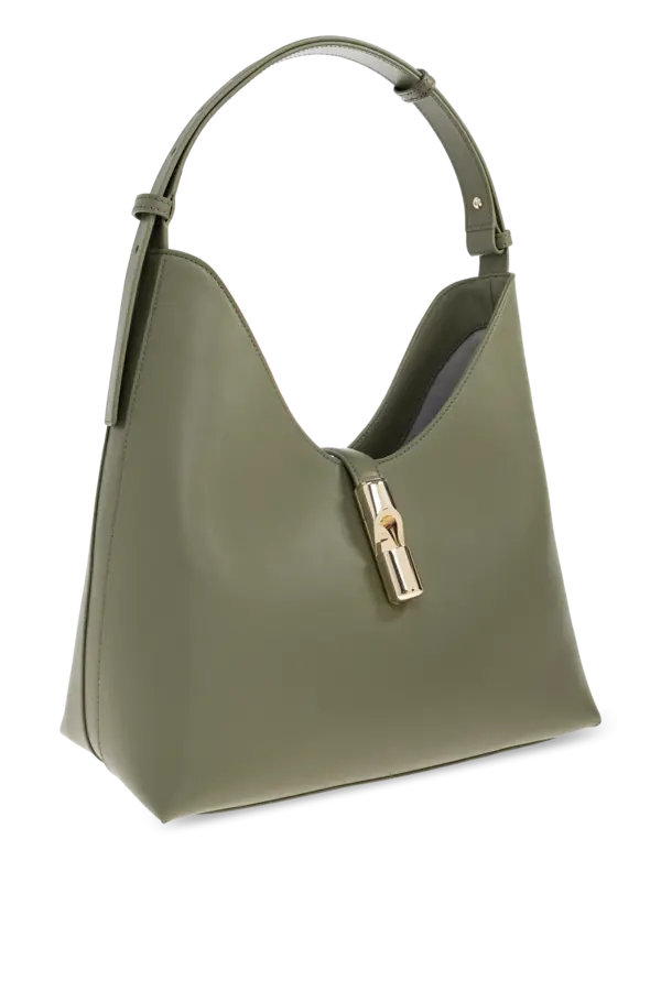 Furla Goccia Medium Shoulder Bag - Green