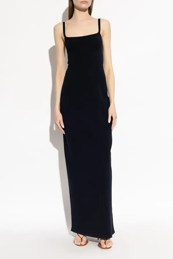 Dsquared2 Sleeveless Maxi Dress With Slit