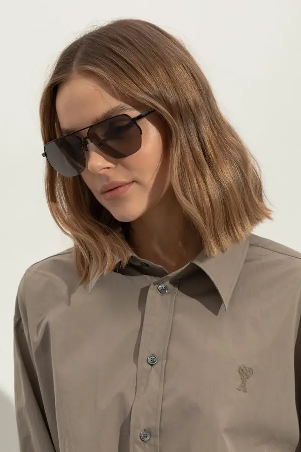 Jacquemus Aviator Sunglasses - Black