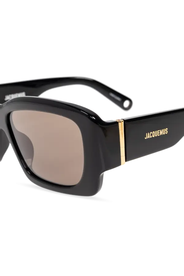 Jacquemus Rectangle Sunglasses - Black