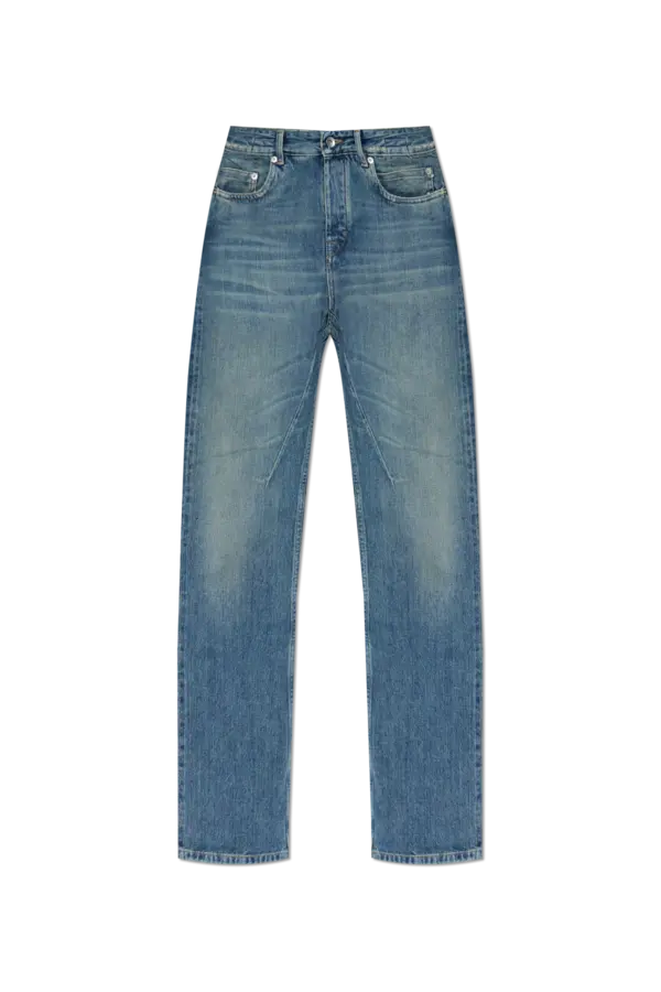 Rick Owens Straight-leg Jeans - Navy Blue