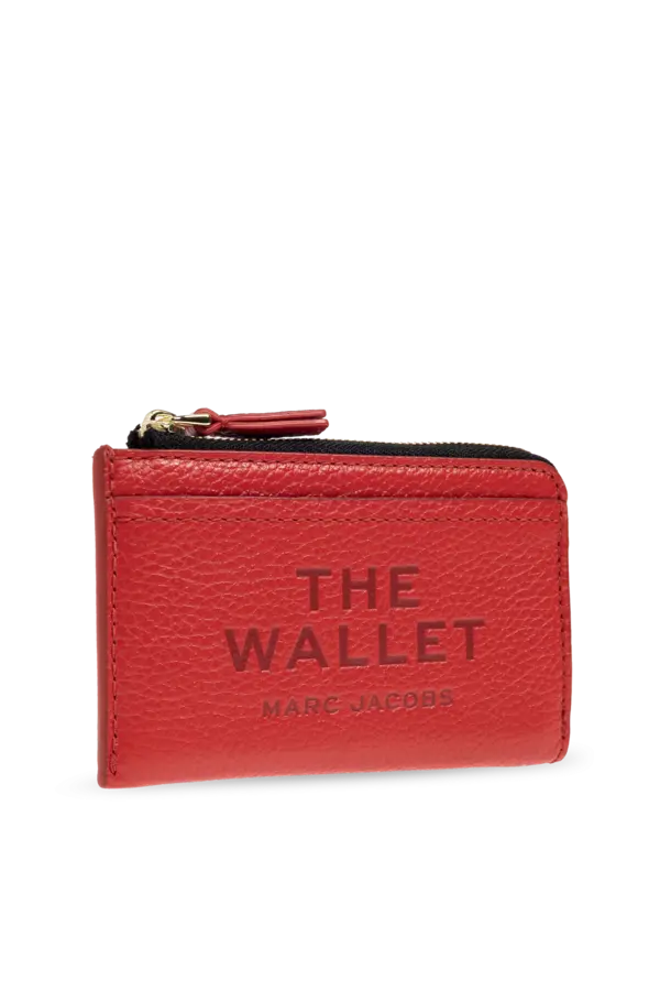Marc Jacobs Leather Card Holder - Red