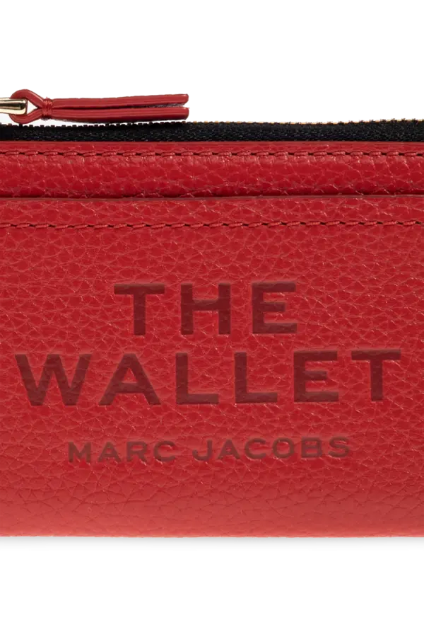Marc Jacobs Leather Card Holder - Red