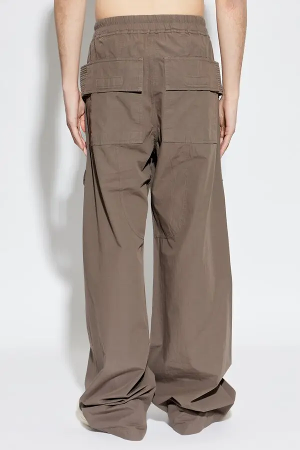 Rick Owens Wide-leg Cargo Trousers - Brown