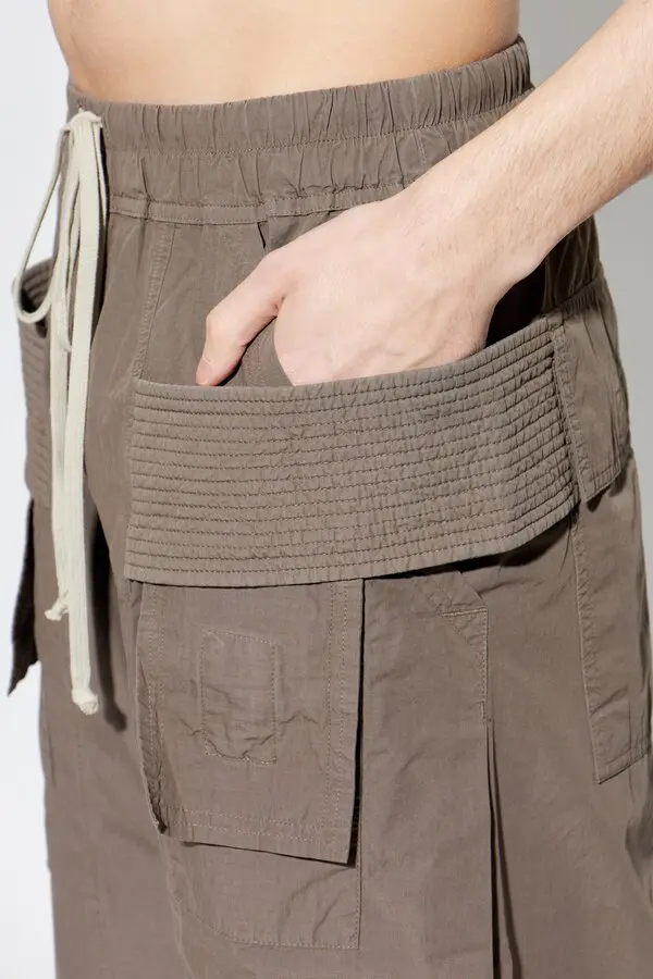 Rick Owens Wide-leg Cargo Trousers - Brown