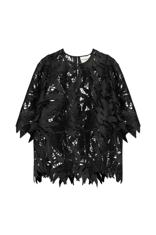Munthe Bubble Top - Black