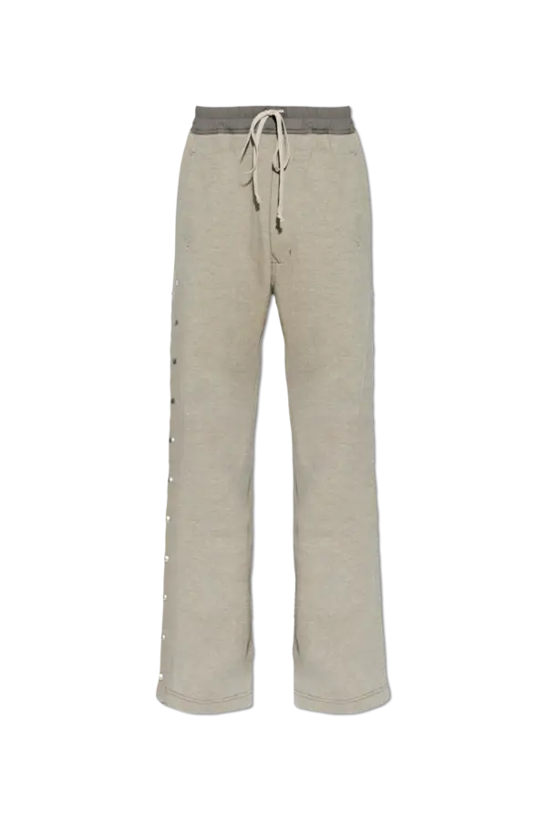 Rick Owens Flared Leg Sweatpants - Beige