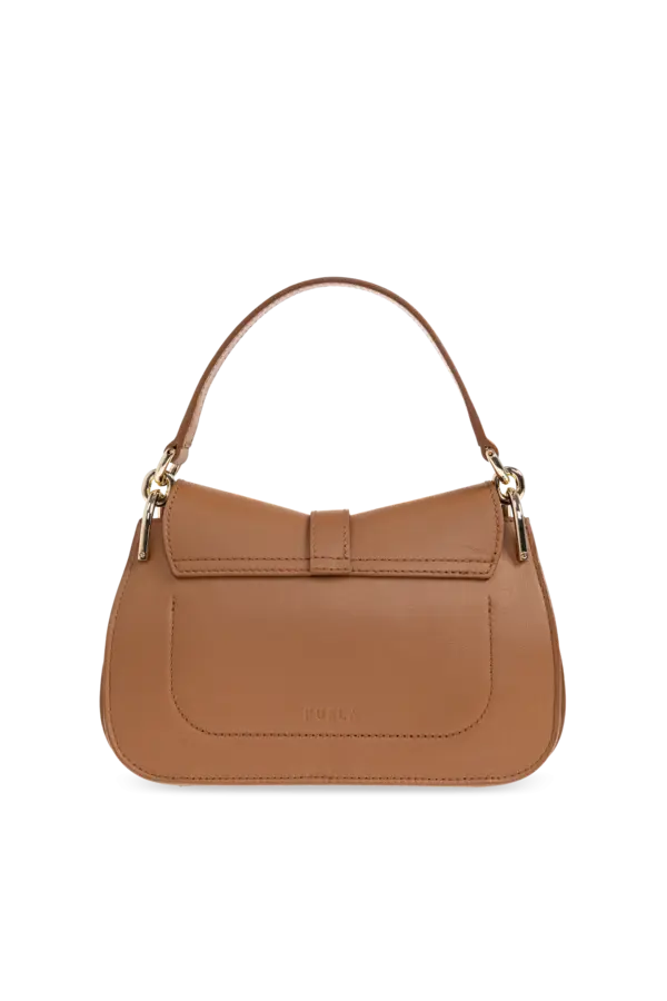 Furla Flow Mini Handbag - Brown