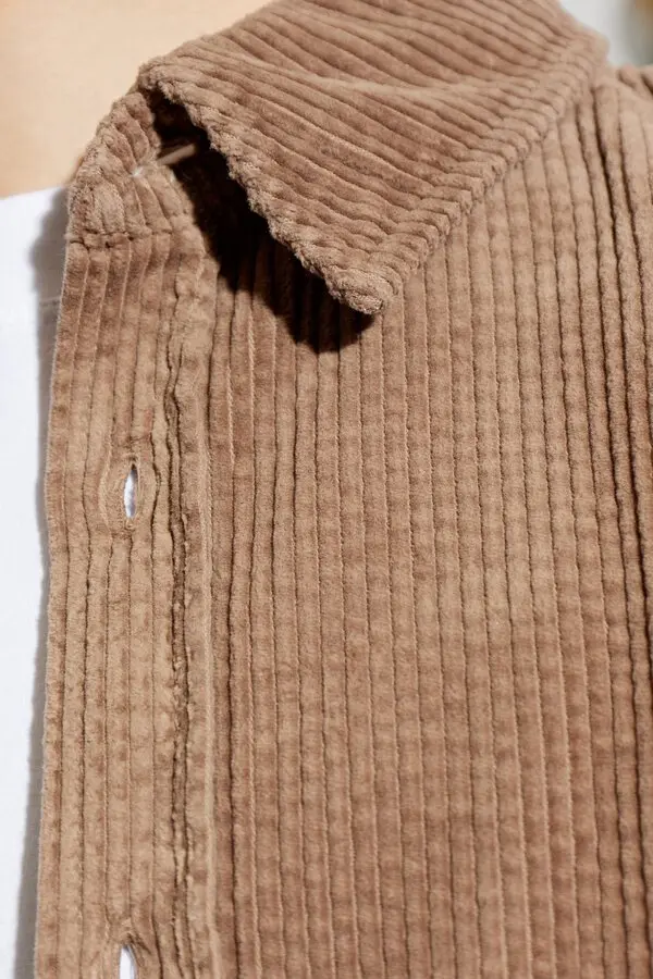American Vintage Corduroy Shirt - Brown