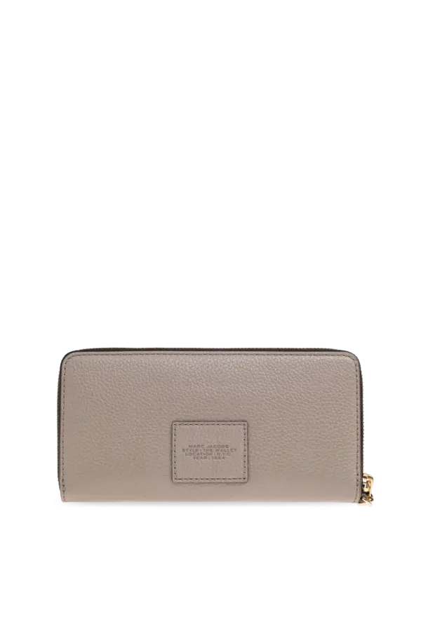 Marc Jacobs Leather Wallet - Beige