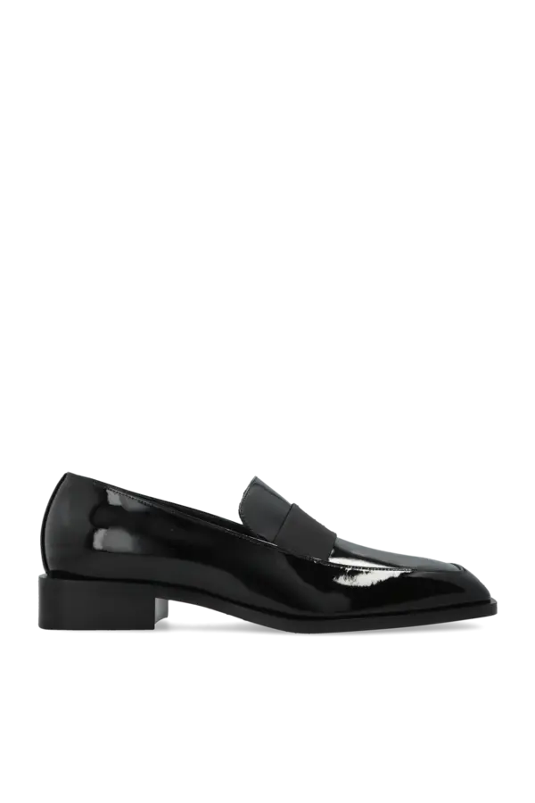 GIUSEPPE ZANOTTI Leather Loafers - Black