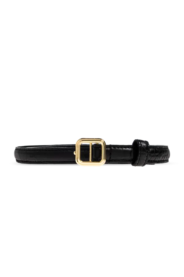 Lié Studio Georgia Slim Belt - Black