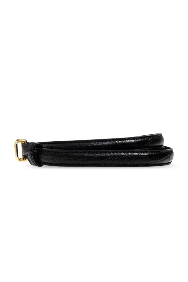 Lié Studio Georgia Slim Belt - Black
