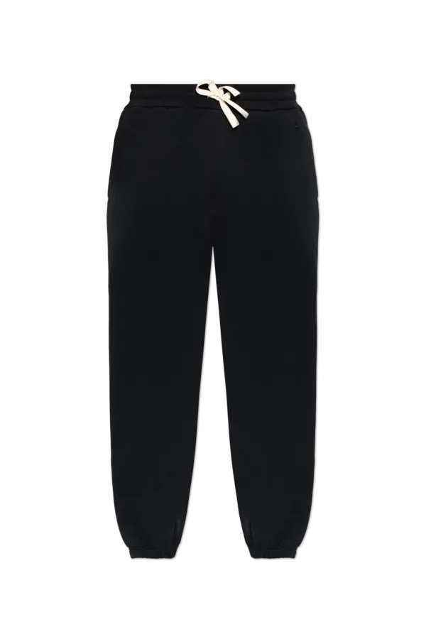 JIL SANDER Sweatpants With Cuffed Legs - Black