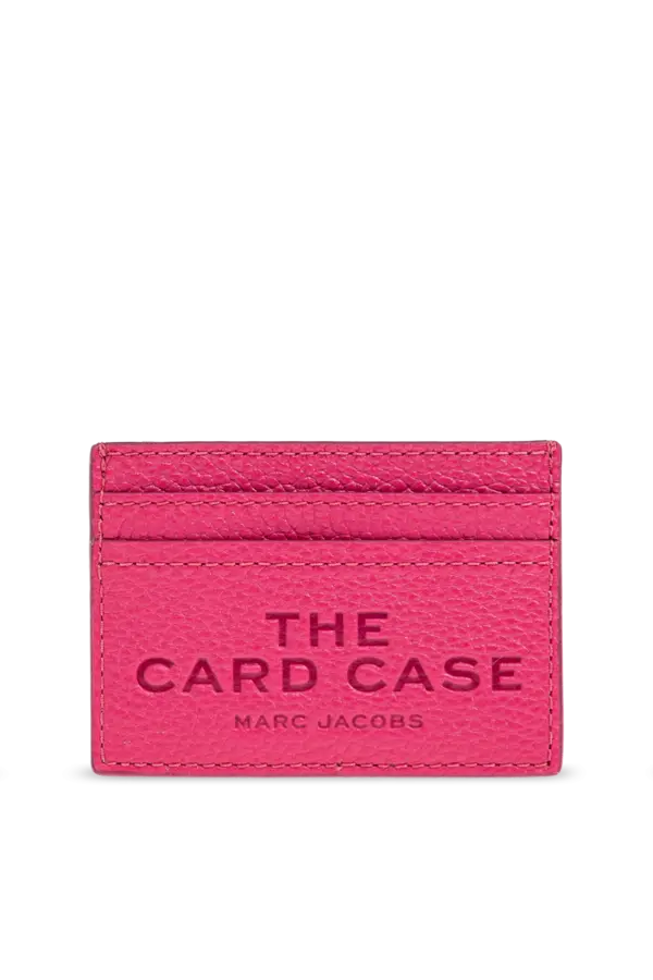 Marc Jacobs Leather Card Holder - Pink