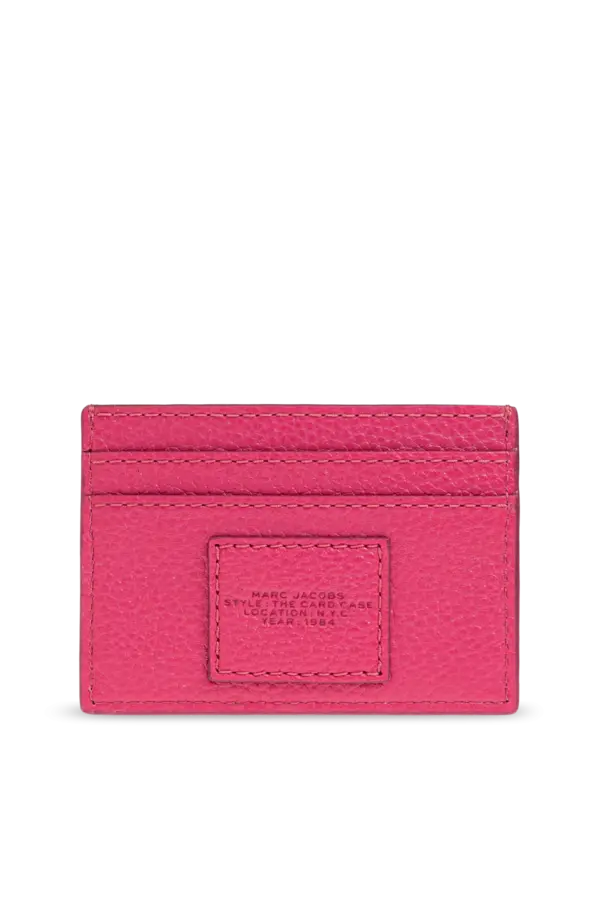 Marc Jacobs Leather Card Holder - Pink
