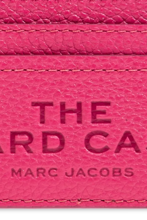 Marc Jacobs Leather Card Holder - Pink