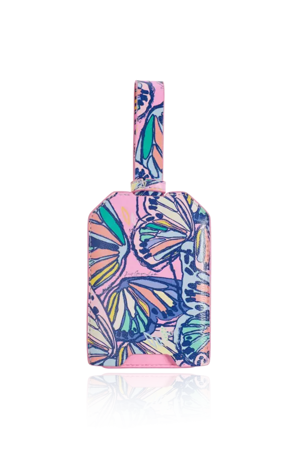 Kurt Geiger Leather Luggage Tag - Multicolour