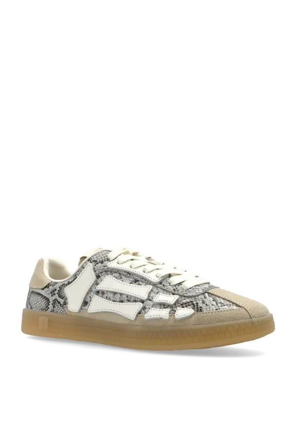 Amiri Snake Pacific Bones Sneakers - Beige
