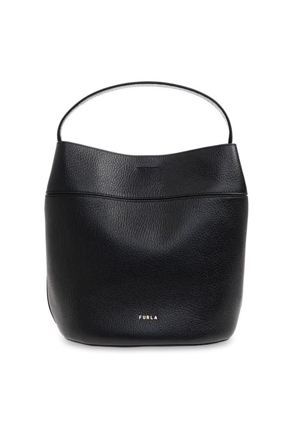 Furla Amelia Medium Bucket Bag - Black