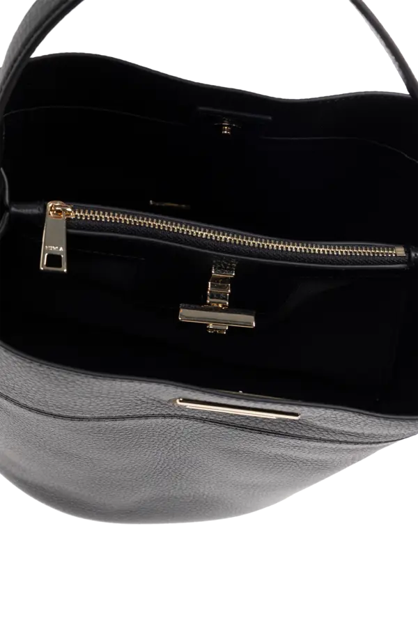 Furla Amelia Medium Bucket Bag - Black