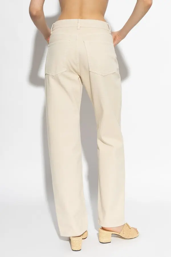 BY MALENE BIRGER Chicago Straight-leg Jeans - Beige