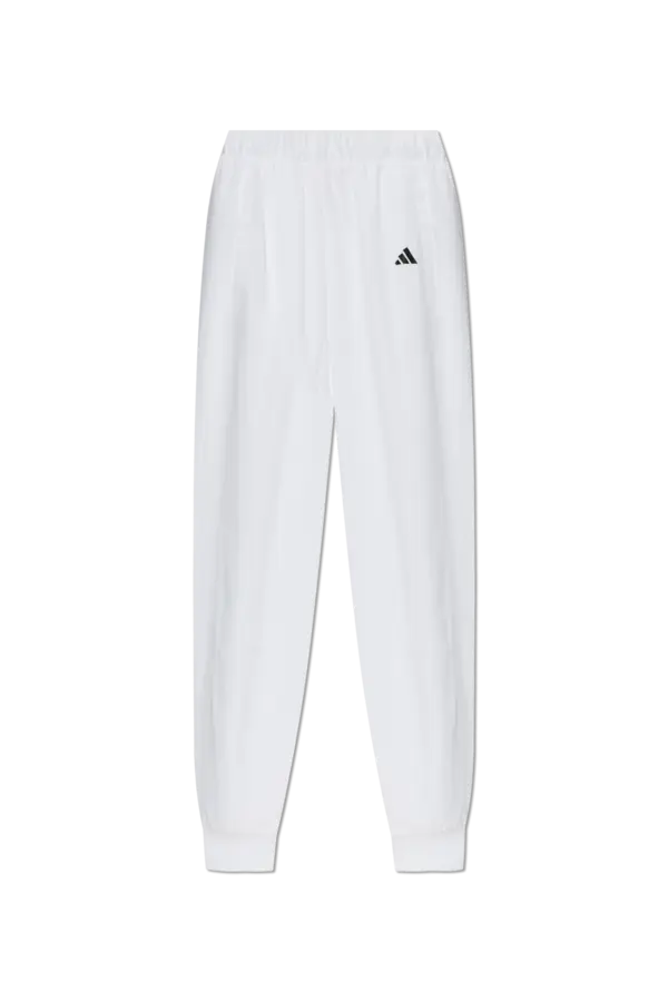 Adidas Logo Sweatpants - White